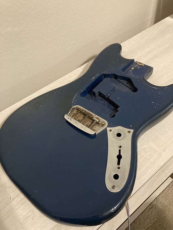 Fender Musicmaster pre-cbs 1964 Guitar Body Refinish | Reverb