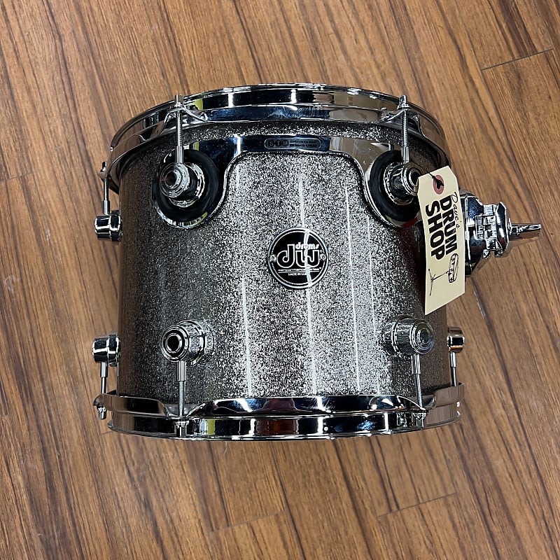 DW 12" Performance Series Tom in Titanium Sparkle | Reverb