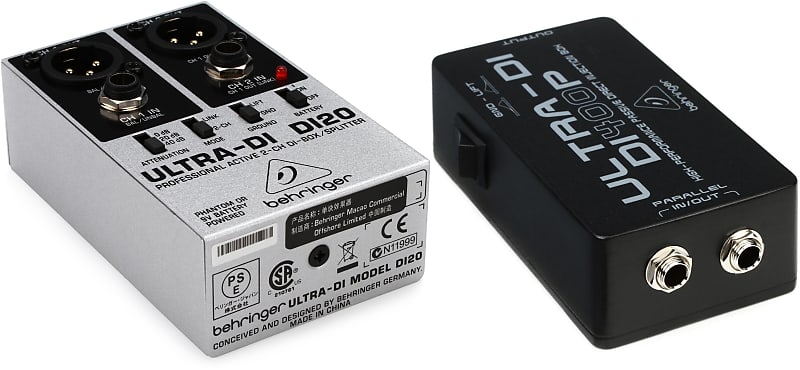 Behringer Ultra-DI DI20 2-channel Active Direct Box / | Reverb