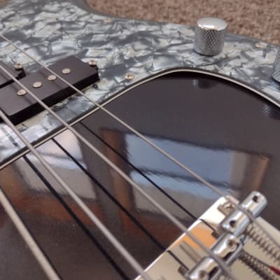 Lotus P Bass Guitar 1970's -80's Silver Burst metallic | Reverb