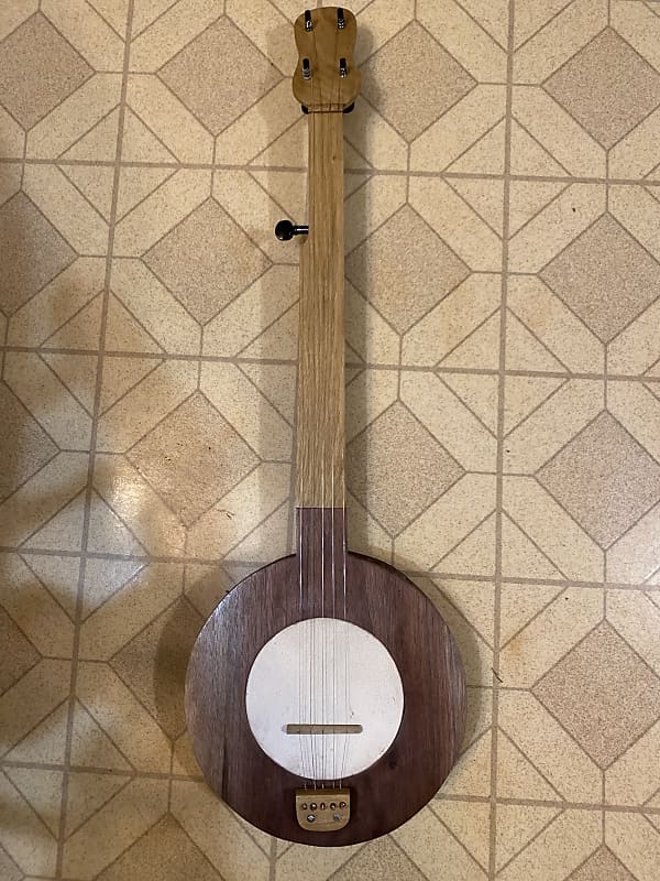 Mountain Banjo, Fretless, Persimmon Neck, Walnut body | Reverb