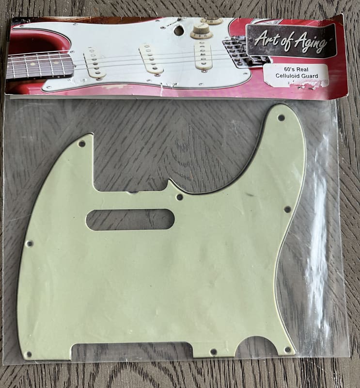 CrazyParts REAL Celluloid Nitrate Telecaster Pickguard - | Reverb