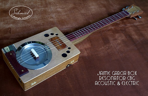 Resonator Cigar Box Guitar "Jaime Garcia Resonator" - | Reverb UK