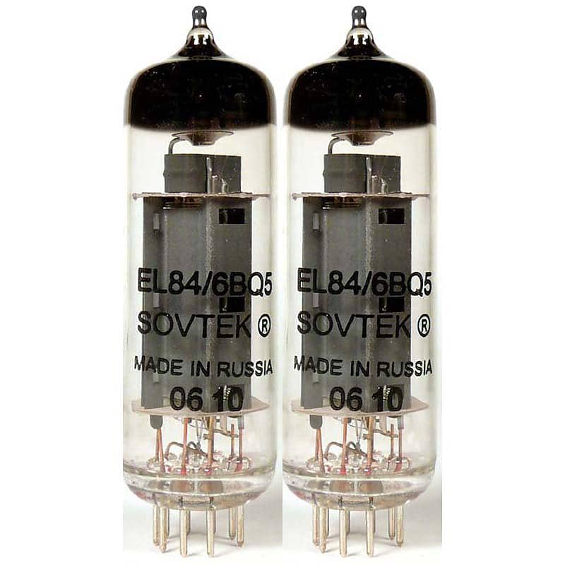 Sovtek EL84/6BQ5 Matched Duet Power Amp Tubes | Reverb
