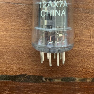 12AX7 GE long plate vintage vacuum tube | Reverb