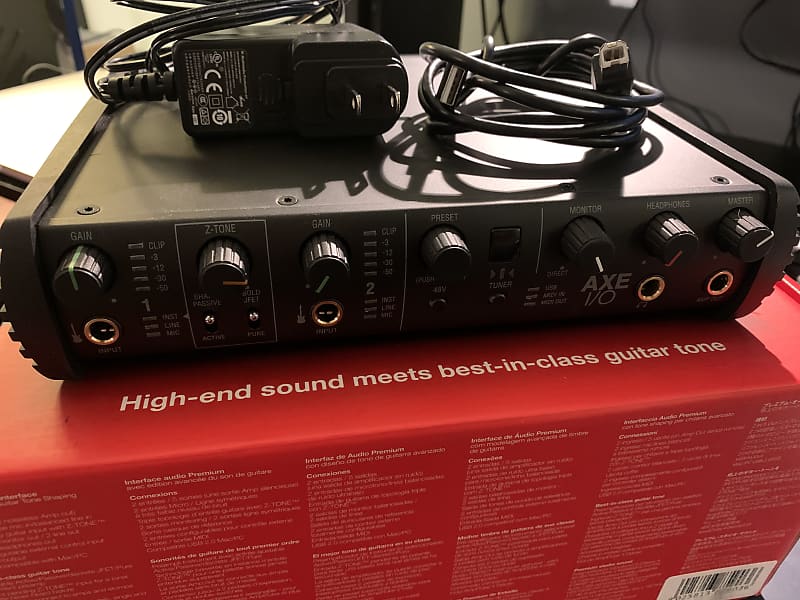 IK Multimedia Axe IO interface | Reverb