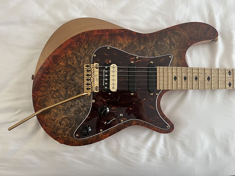 Kiesel Lyra - Greg Howe Spec - Translucent Orange California | Reverb