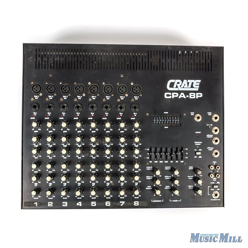 Crate CPA-8P Powered Mixer (USED) | Reverb
