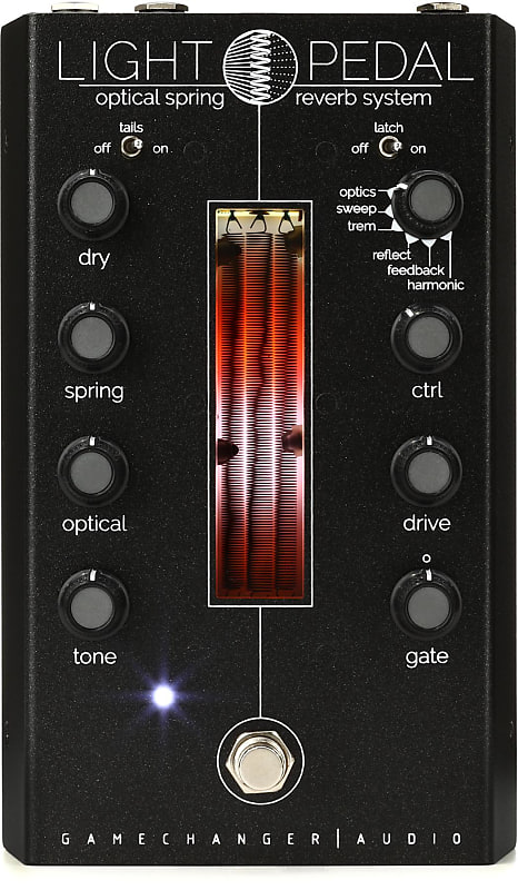 Gamechanger Audio Light Pedal Optical Spring Reverb Pedal | Reverb