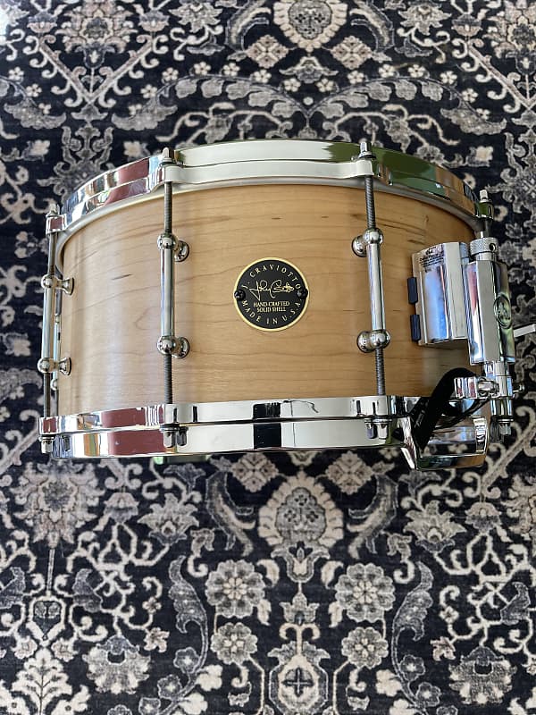 Signed by John Good - DW Craviotto Snare Drum 2001 - Natural | Reverb