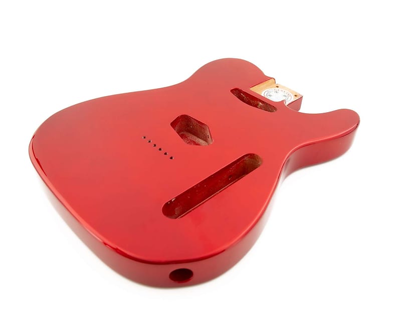Tone Ninja Tele Body, Roasted Ash, Metallic Red | Reverb
