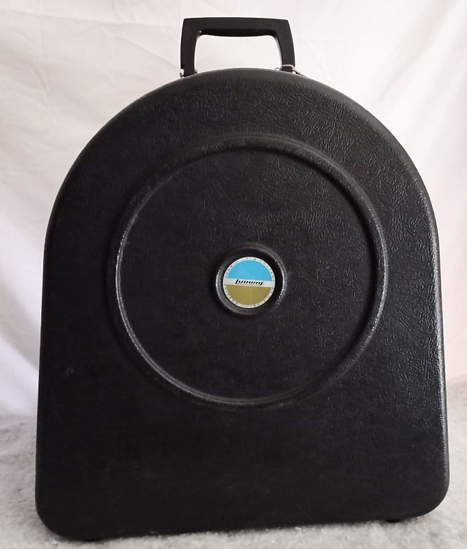 Ludwig Hard Snare Drum Case 70's? Black | Reverb