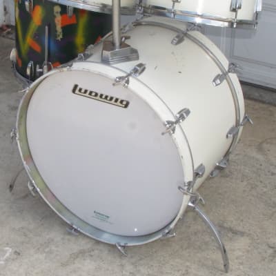 Vintage Ludwig Super Classic 4pc Drum Set 13" 14" 16" 24" | Reverb UK