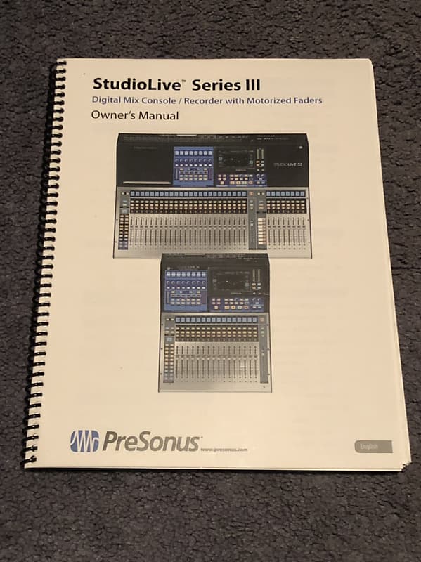 Presonus Studiolive Studiolive Series III 3 complete color | Reverb