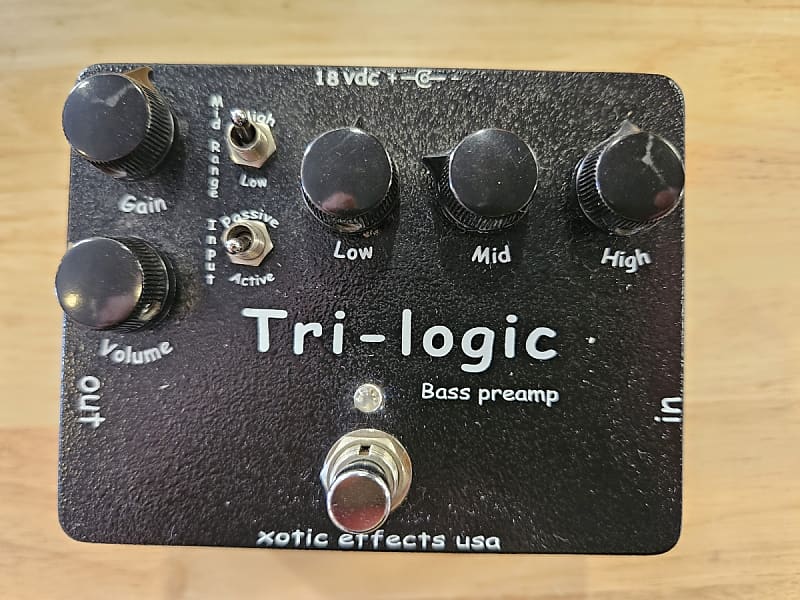 Xotic Tri-logic Preamp Bass | Reverb