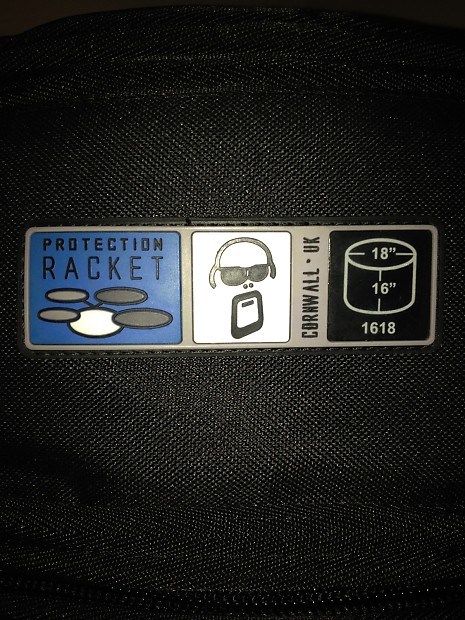 Protection Racket Bass Drum Bag Black 18 x 16 in. | Reverb