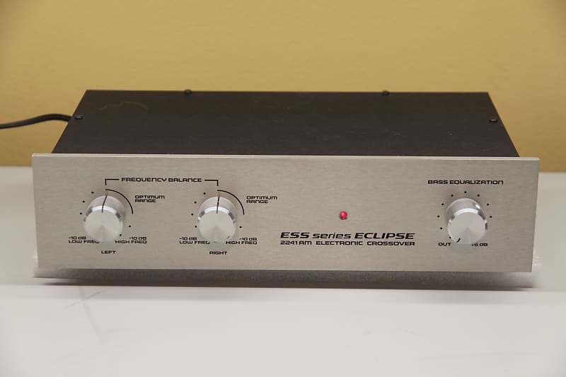 ESS ECLIPSE 2241AM Electronic Crossover For AMT Monitor | Reverb