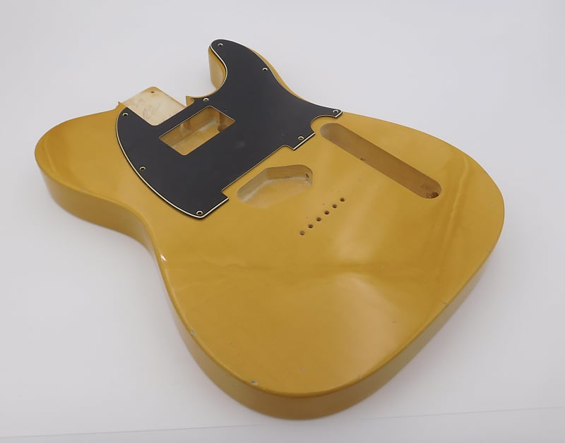 3lbs 10oz BloomDoom Nitro Lacquer Aged Relic Butterscotch | Reverb