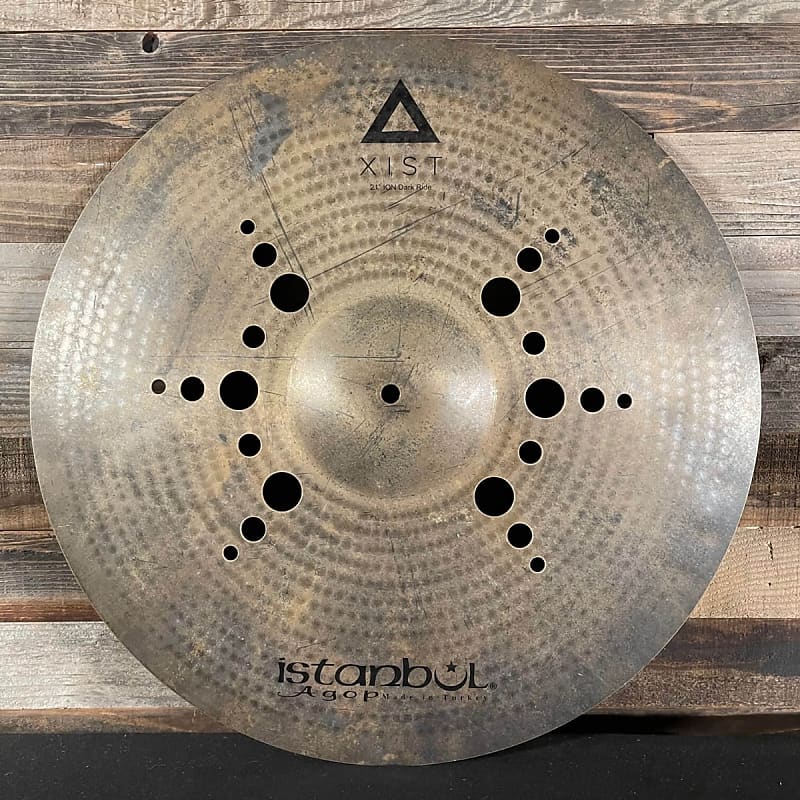 Used Istanbul Xist Ion Dark Ride Cymbal 21 | Reverb Australia