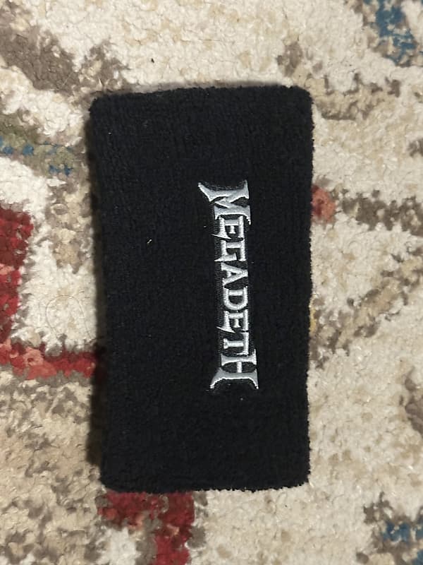 Megadeth Kiko Megadeth Sweatband owned by Kiko Loureiro 2017 | Reverb