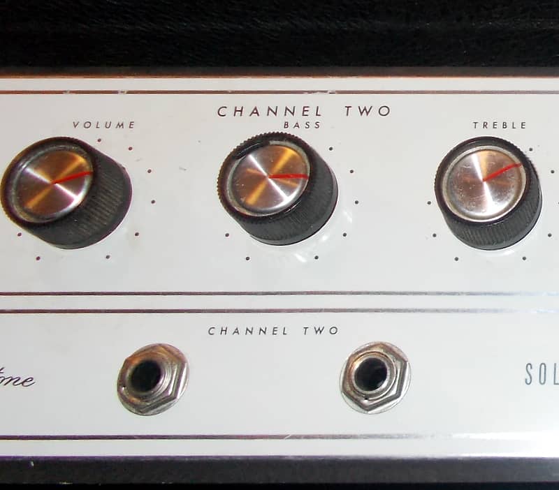 (2) Original Silvertone Vintage Amplifier Knobs *Free | Reverb