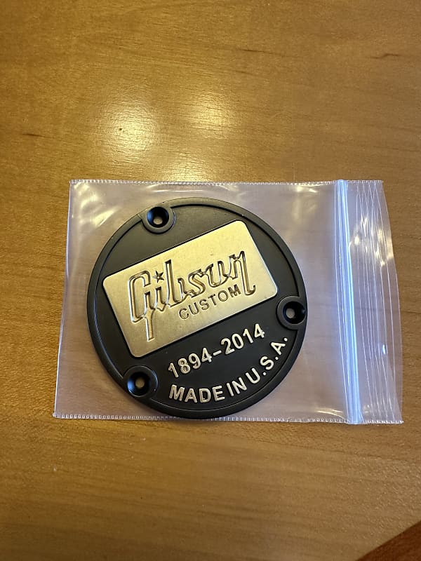 Gibson Les Paul custom shop switch plate cavity cover | Reverb