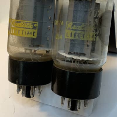 ||Matched Pair|| USA Made Vintage 1960's Realistic 7027A Amp | Reverb