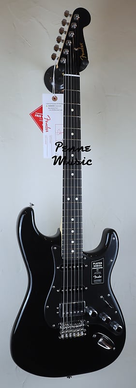 Fender Limited Edition Player Stratocaster HSS Black with | Reverb