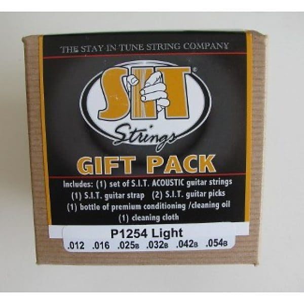Sit Strings Guitar Gift Pack Per Chitarra Acustica P1254 Pack | Reverb