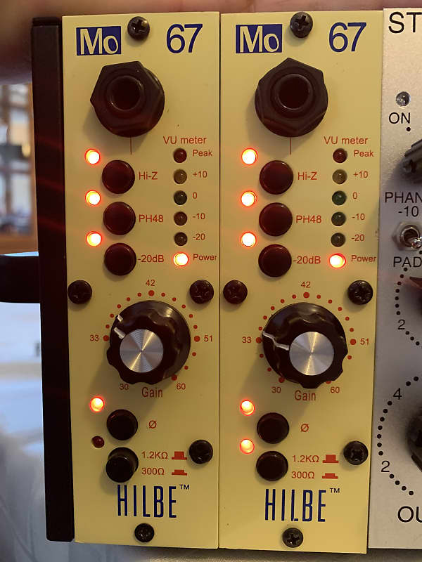 Hilbe Mo67 **PAIR** Melcor 500 series preamp / Di | Reverb