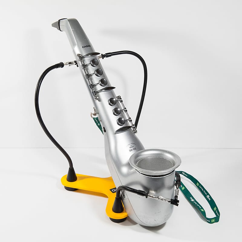 Casio DH-100 Digital Horn 1980's Silver | Reverb