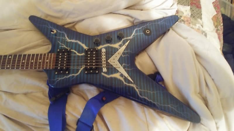 Washburn Dime 332 Lightning Bolt - Quilted Top | Reverb