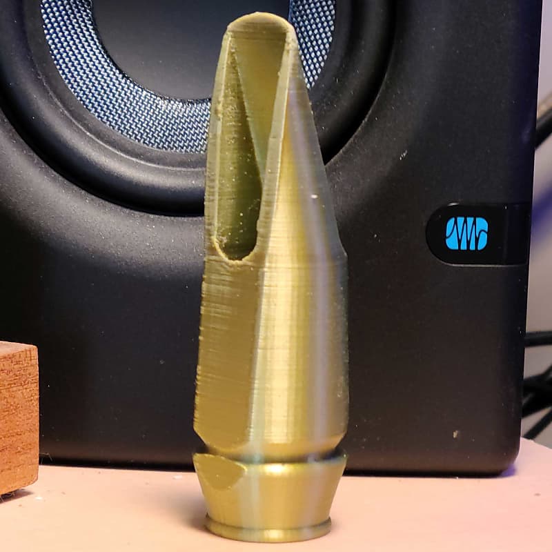 3d Printed 3d Printed Alto Saxophone Mouthpiece Yellow 2021 | Reverb