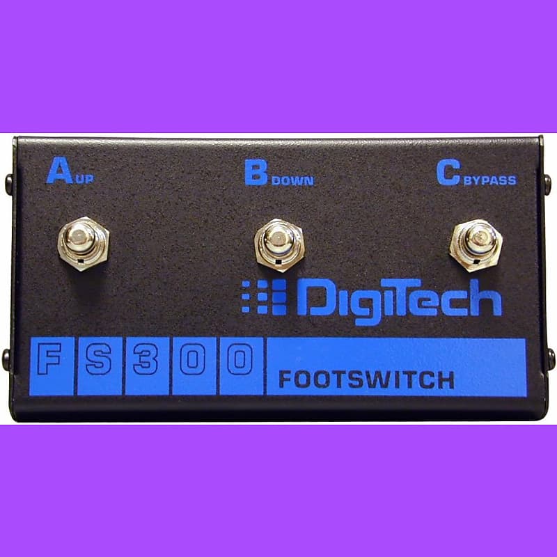 DigiTech FS 300 Three button Foot Switch Foot Controller | Reverb