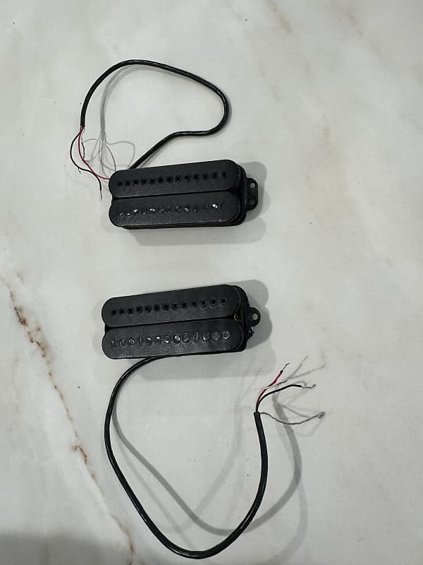 Carvin / Kiesel 7 string humbucker set 90s pickup Black | Reverb