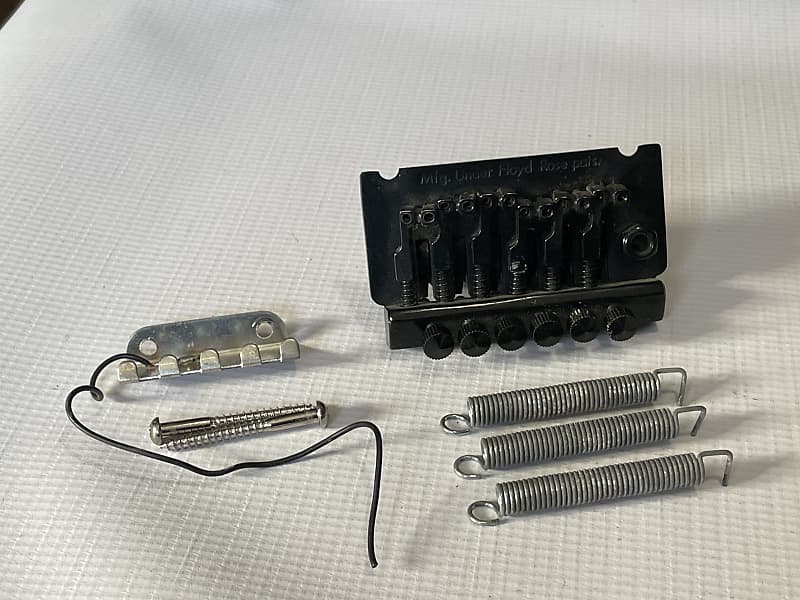 1980's Bendmaster Fine Tuning 2 Point Tremolo Black Tremolo | Reverb