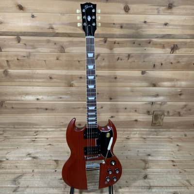Gibson SG Standard '61 Maestro Vibrola Faded Electric Guitar | Reverb