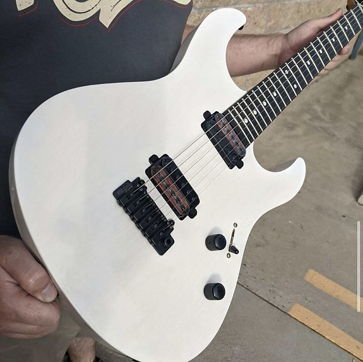 Proton Custom Super Strat 2021 Transparent White | Reverb