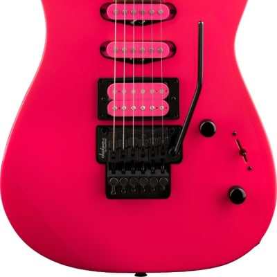 Jackson X Series Dinky® DK3XR HSS Electric Guitar, Neon Pink | Reverb