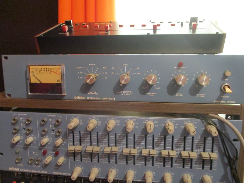 Orban 418a stereo FET limiter -- rare- UREI 1176 -UREI 1178 | Reverb