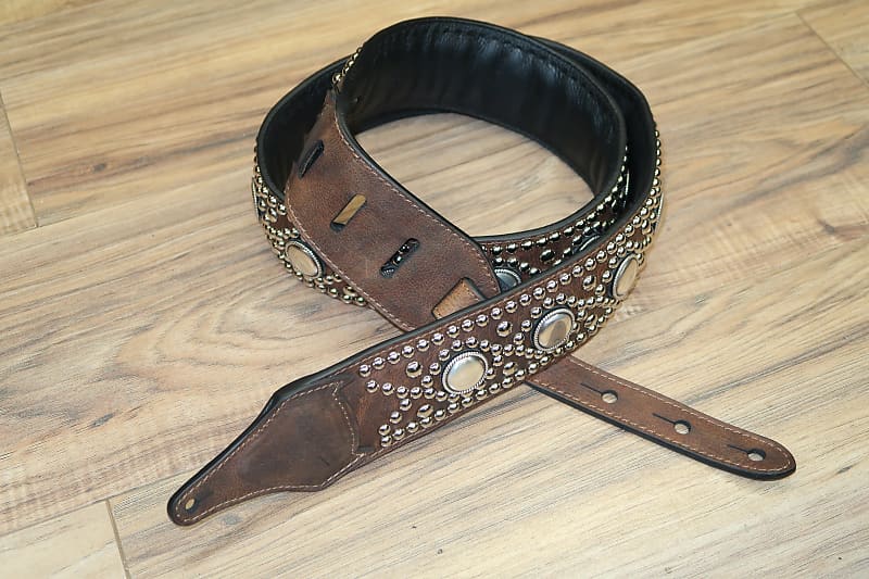 Carlino Custom Swirl 2023 - Tan Bison Leather | Reverb