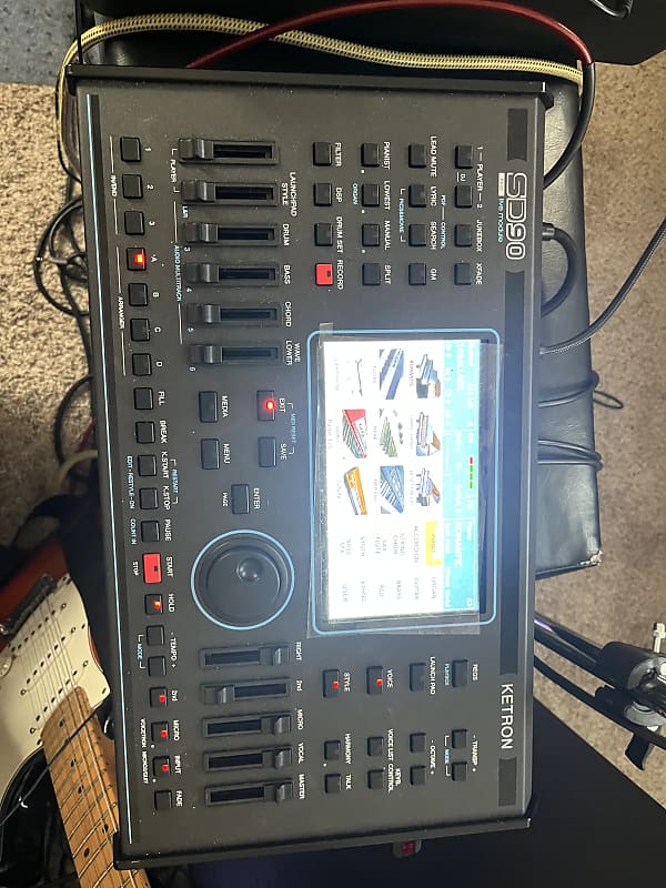 Ketron SD90 sound module 2023 - black metal | Reverb