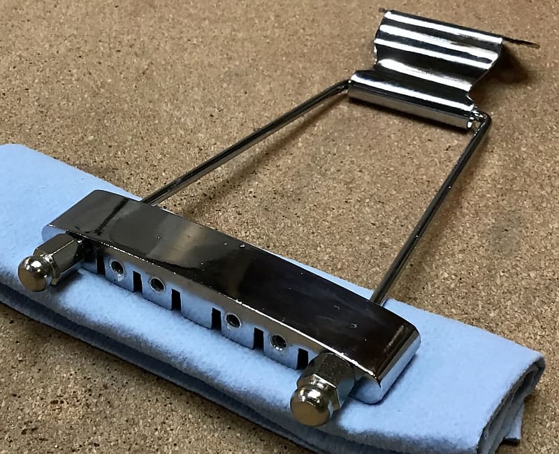 MORTone 8 string (4x2) trapeze tailpiece | Reverb