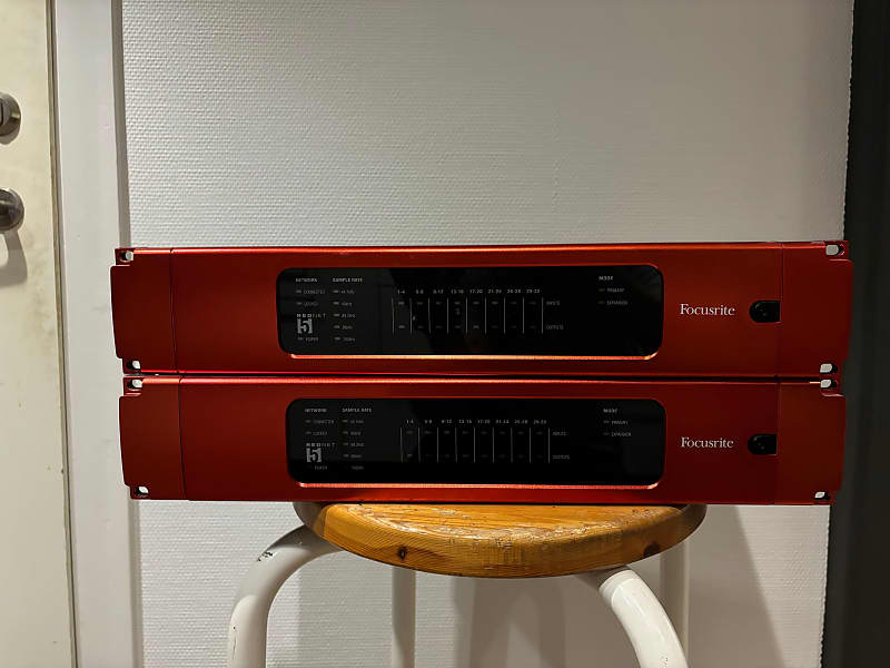 Focusrite RedNet 5 Pro Tools HD Bridge Dante Audio Interface | Reverb