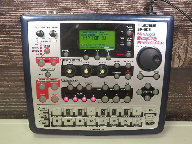 Boss SP-505 Groove Sampling Workstation Workstation Keyboard | Reverb