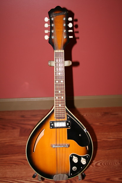 Reythmline Electric Mandolin 1960's Sunburst | Reverb