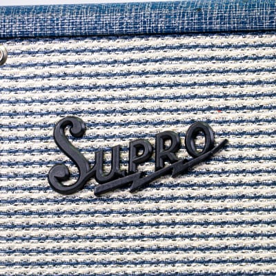 Supro 1675RT Rhythm Master 60/35-Watt 1x15" Tube Combo Amp w/ | Reverb