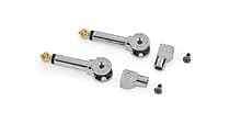 RockBoard PatchWorks Solderless Plugs - 2 pcs. - Chrome | Reverb