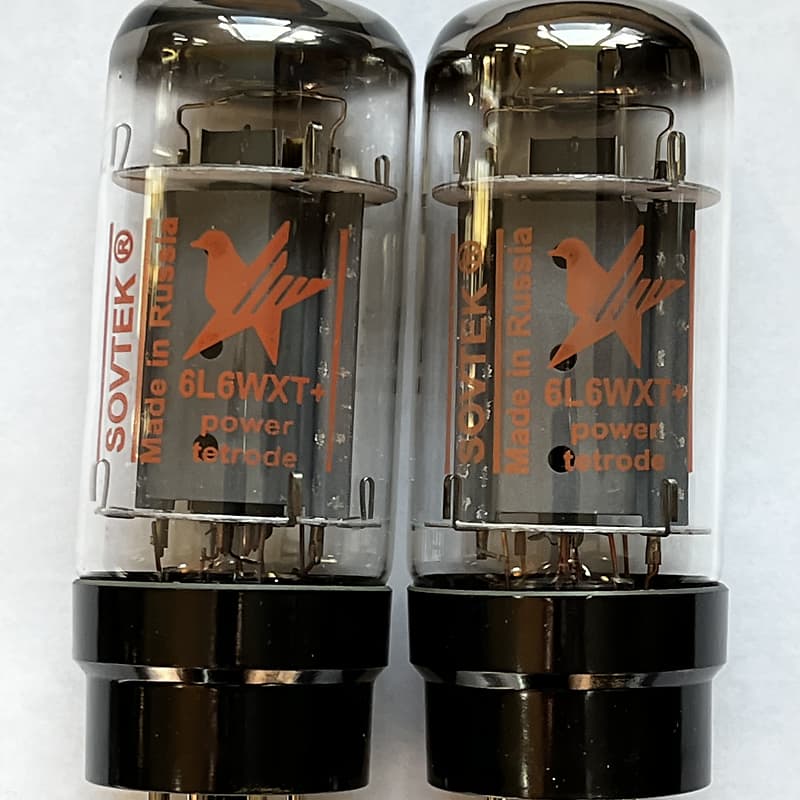 Sovtek 6L6GC WXT+ Power Tubes - Matched Pair | Reverb