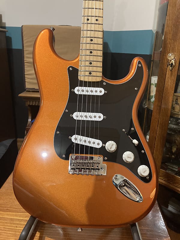 Fender Stratocaster Alder Metallic Copper | Reverb